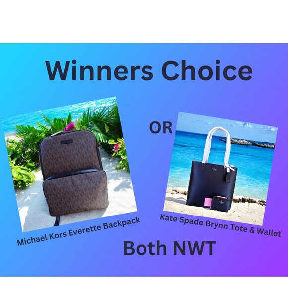 Bags | 22 Winners Choice Raffle Ticket Purchase With Storage Tote ...